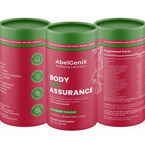 Designs | Supplement Packaging Premium / luxury design | Product ...