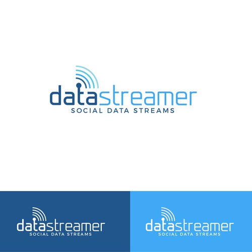 Datastreamer - Social data streaming (logo) | Logo design contest