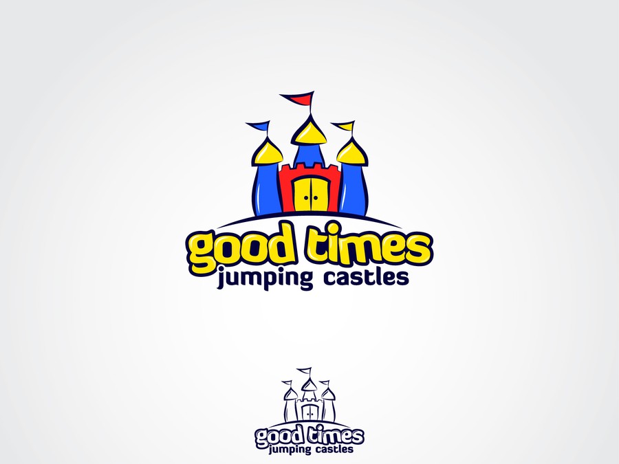 Good Times Jumping Castles needs a new logo | Logo design contest