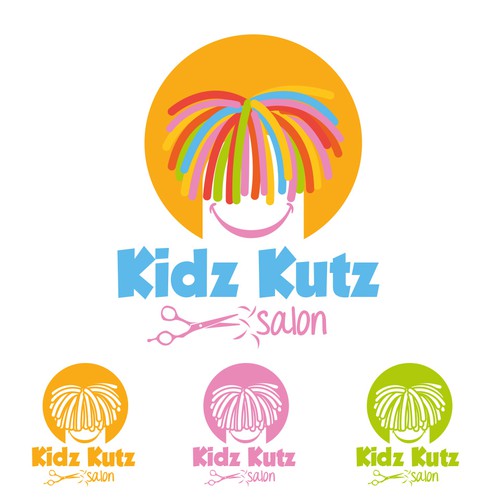 Need a vintage logo for special kids salon | Logo & brand identity pack ...