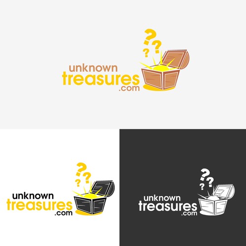 Looking for treasure chest with question mark emerging. All styles ...