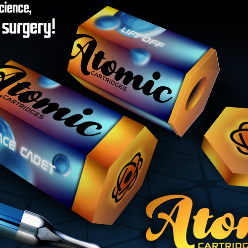 Science to get you high! High-tech vape cartridge package design ...