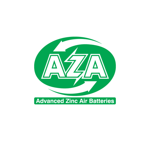 Create the next logo for AZA Battery--advanced zinc air batteries ...