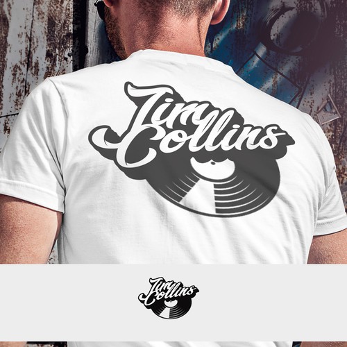 Need a DJ logo for my name only “Jim Collins” | Logo design contest
