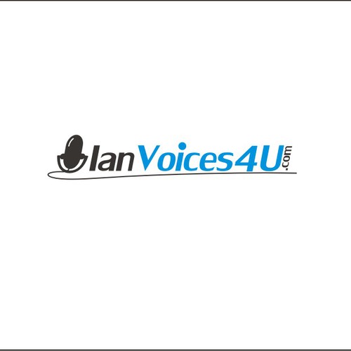 Clean, crisp logo needed for new voice over business. | Logo design contest