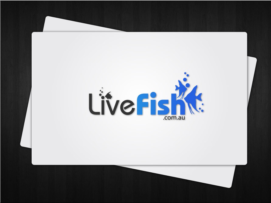 Logo for Livefish.com.au - aquarium fish home delivery service | Logo ...