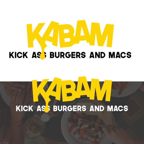 DESIGN A KICK ASS LOGO FOR OUR RESTAURANT "KABAM" | Logo design contest