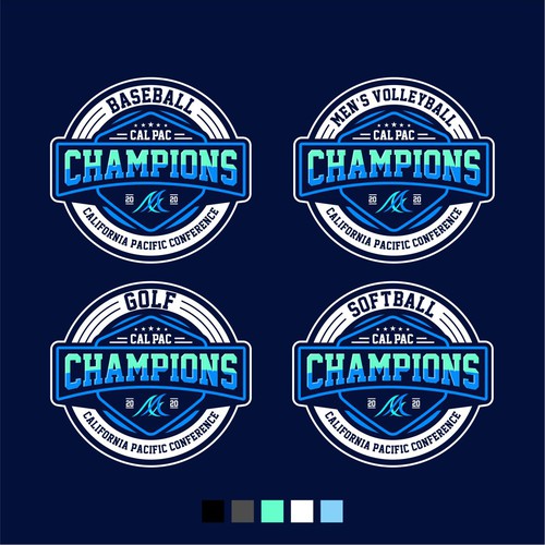 Designs | Cal Pac Championships 2019-20 | T-shirt contest