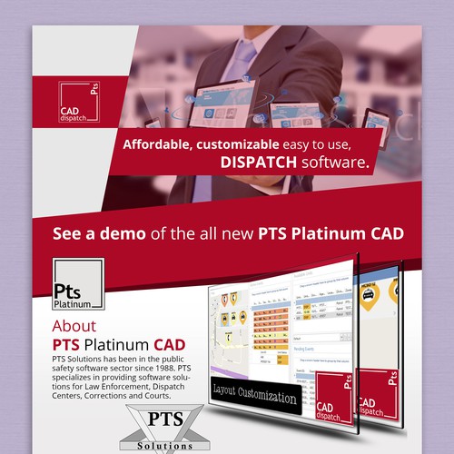 PTS Platinum CAD flyer | Postcard, flyer or print contest