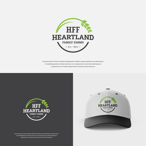 Designs | Farm logo thats a baseball cap standout! | Logo design contest