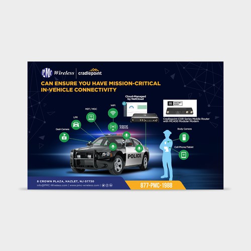 Designs | Half-page ad for public safety magazine | Postcard, flyer or ...