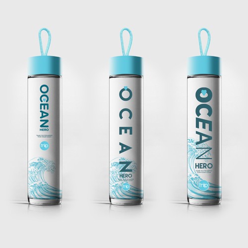 Designs | Creative glass bottle design to reduce plastic bottle usage ...