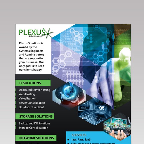 Help Plexus Solutions with a new postcard, flyer or print | Postcard ...