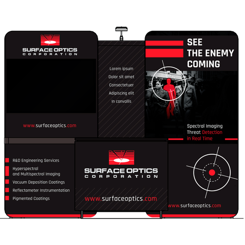 10ft booth design for Military trade show | Other business or ...