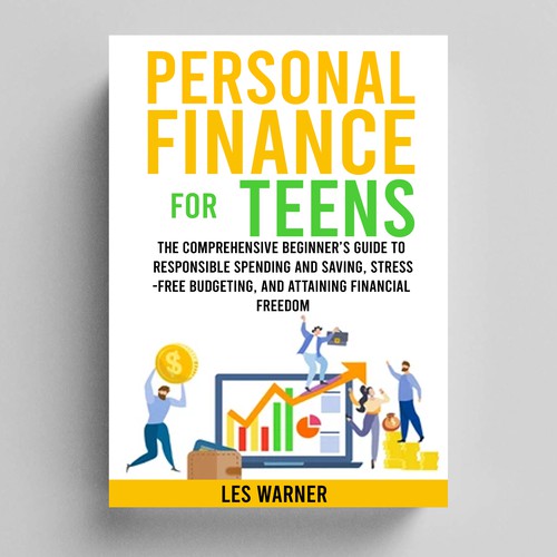 Designs | Bold And Fun Cover Needed For Finance Book For Teens | Book ...