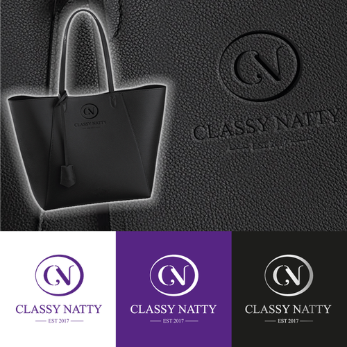 Classy Natty Logo, 18th century inspired posh products | Logo design ...