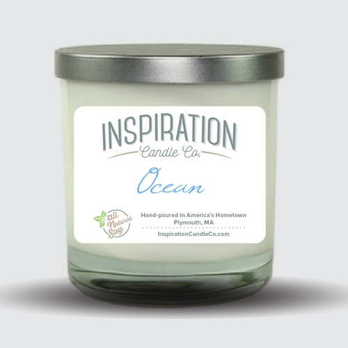 Create simple yet professional Candle Company label with vintage vibe ...