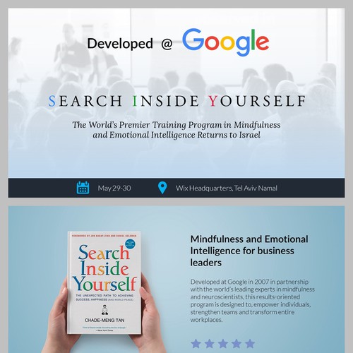 Pitch Deck for Google "Search Inside Yourself" Mindfulness Seminar ...