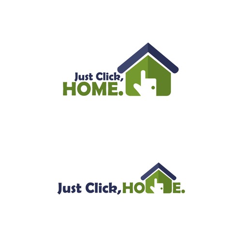 Just Click, HOME | Logo design contest