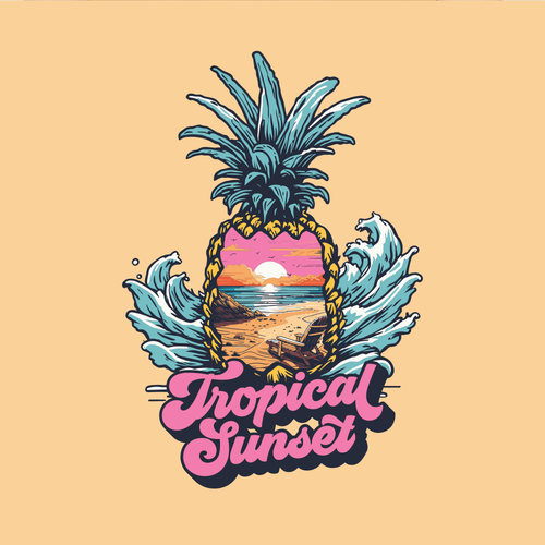 33+ Tropical Illustration Ideas 2024 - Custom Tropical Illustrations ...