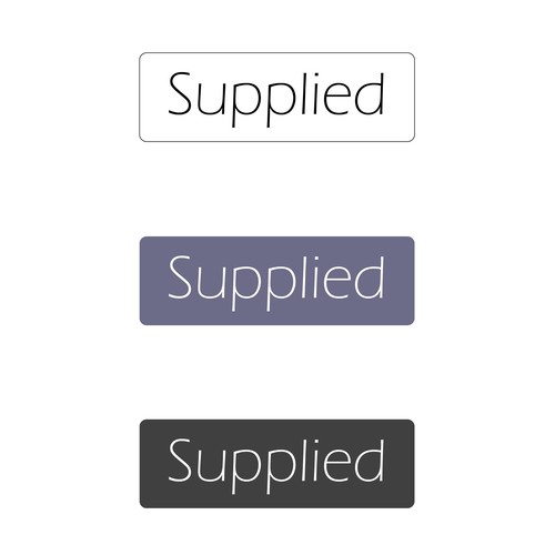 Supplied Brand | Logo design contest