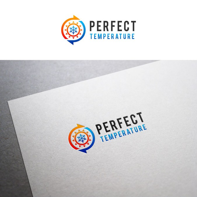 Create a professional design for Perfect Temperature | Logo design contest
