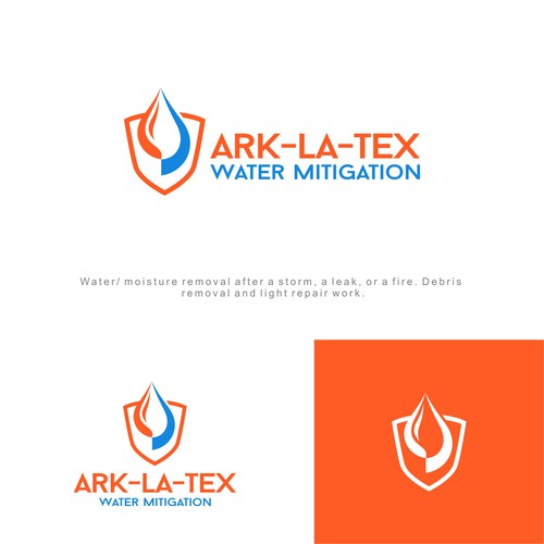 Designs | Energetic new water mitigation business! | Logo & brand ...