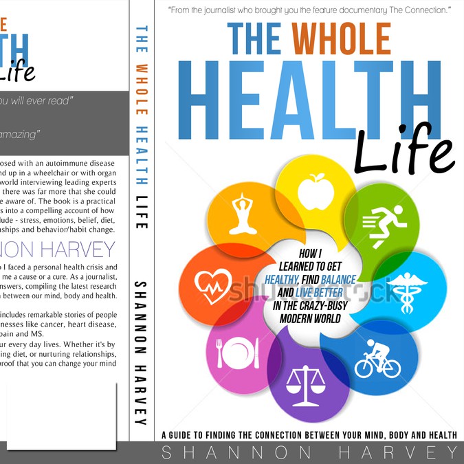 Book cover design for health/science non-fiction book | Book cover contest