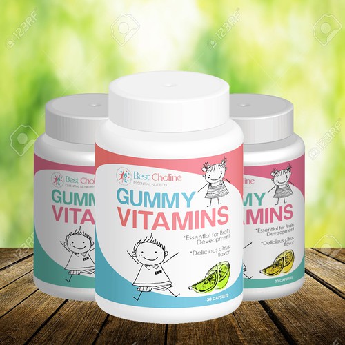 Vitamin Gummies | Product packaging contest