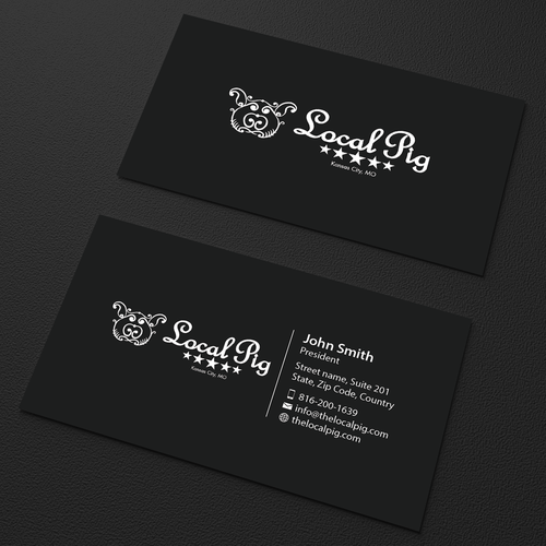 Local Butcher Shop - Business Card | Business card contest