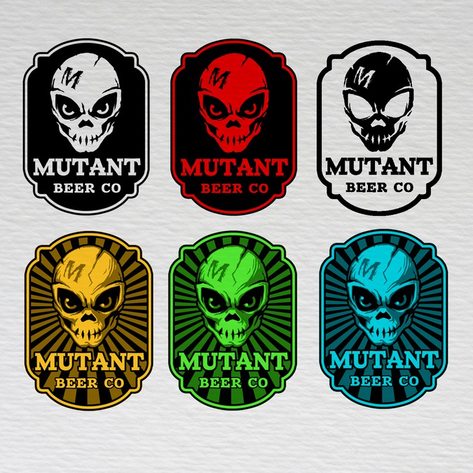 Mutant Craft Beer Brand needs a skull logo | Logo design contest