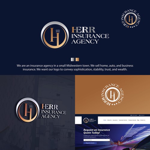 Designs | Upscale insurance agency | Logo design contest