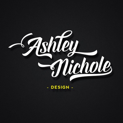 Designs for A Designer! Create a new logo and print material for Ashley ...