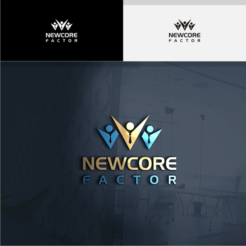 "NewCore Factor needs an impactful and unique logo." | Logo design contest
