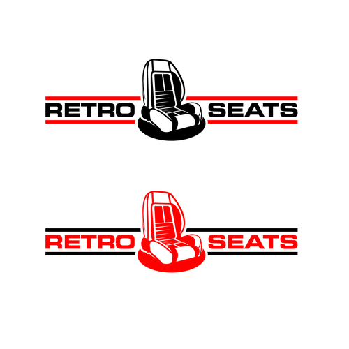 Design an iconic logo for the Retro Seats online store | Logo design ...
