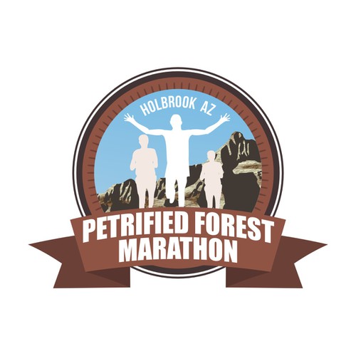 Petrified Forest Marathon Logo | Logo design contest