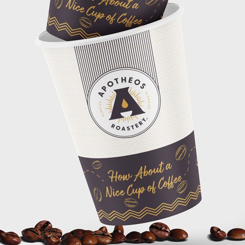 Designs | Apotheos Roastery Coffee Cup Design Contest | Product label ...