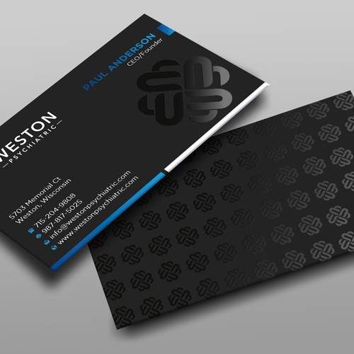 Designs | Design a professional business card for mental health ...