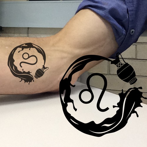 An edgy and unique forearm tattoo | Tattoo contest