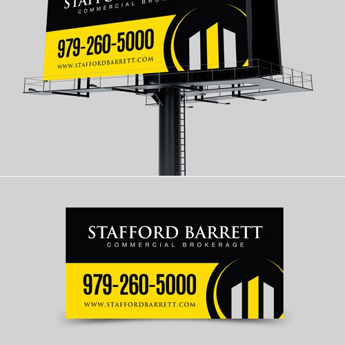 Design an EYE CATCHING Commercial Real Estate Billboard Sign | Signage ...