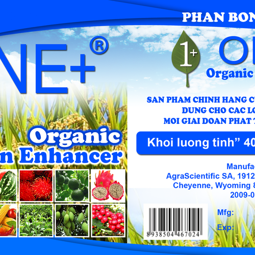 Edit to liquid fertilizer label | Product label contest