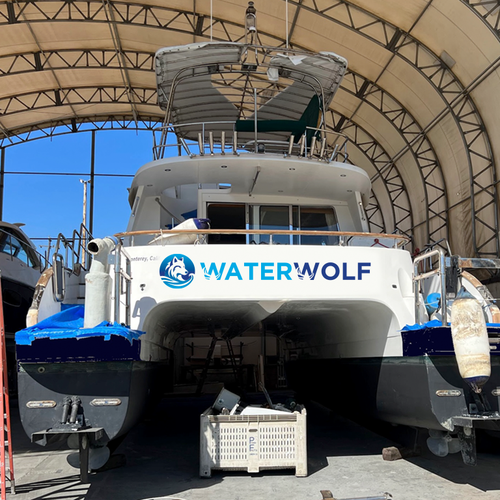 Designs | Logo for yacht - "waterwolf" | Logo design contest