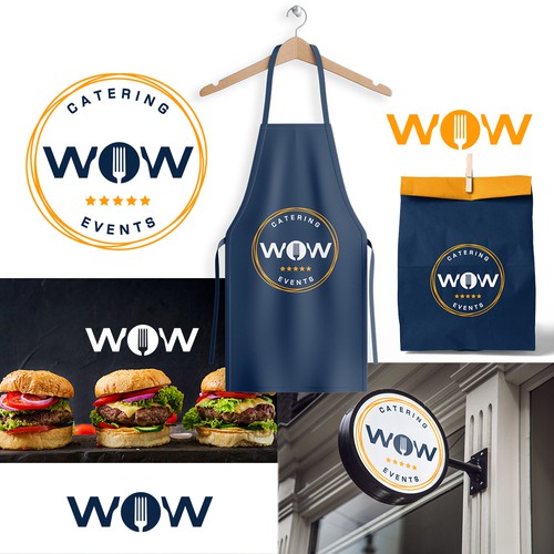 Designs | A logo that pops for a food group and catering company | Logo ...