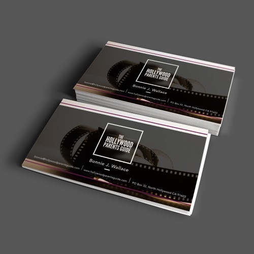 Hollywood Parents Guide Business Card | Business card contest