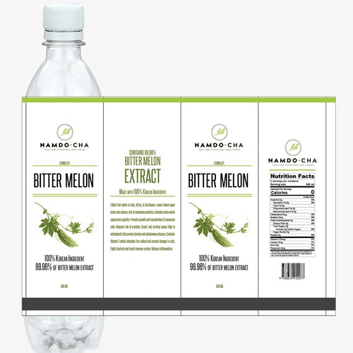 We need a attractive bottle design for a NEW tea beverage! | Product ...