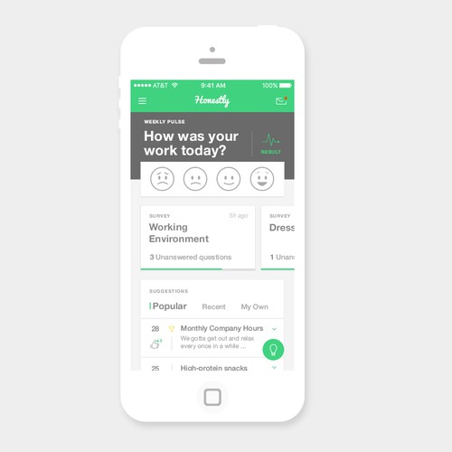Great UI & UX Design for an Employee Engagement App - looking for long ...