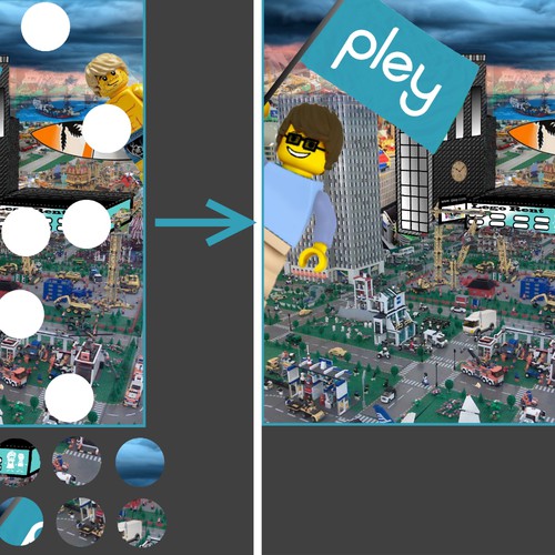 Awesome LEGO themed poster | Postcard, flyer or print contest