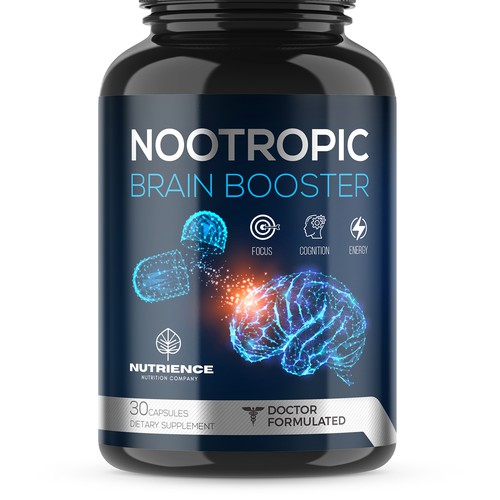 Designs | Premium "Store Brand" Looking Dietary Supplement Label Design ...