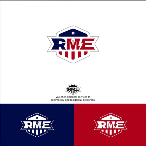 Designs | RME Electrical Brand Construction | Logo & brand identity ...