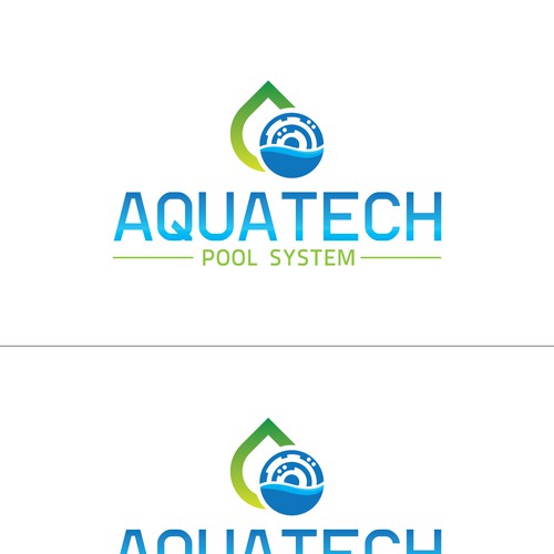 logo for AquaTech Pool Systems | Logo design contest